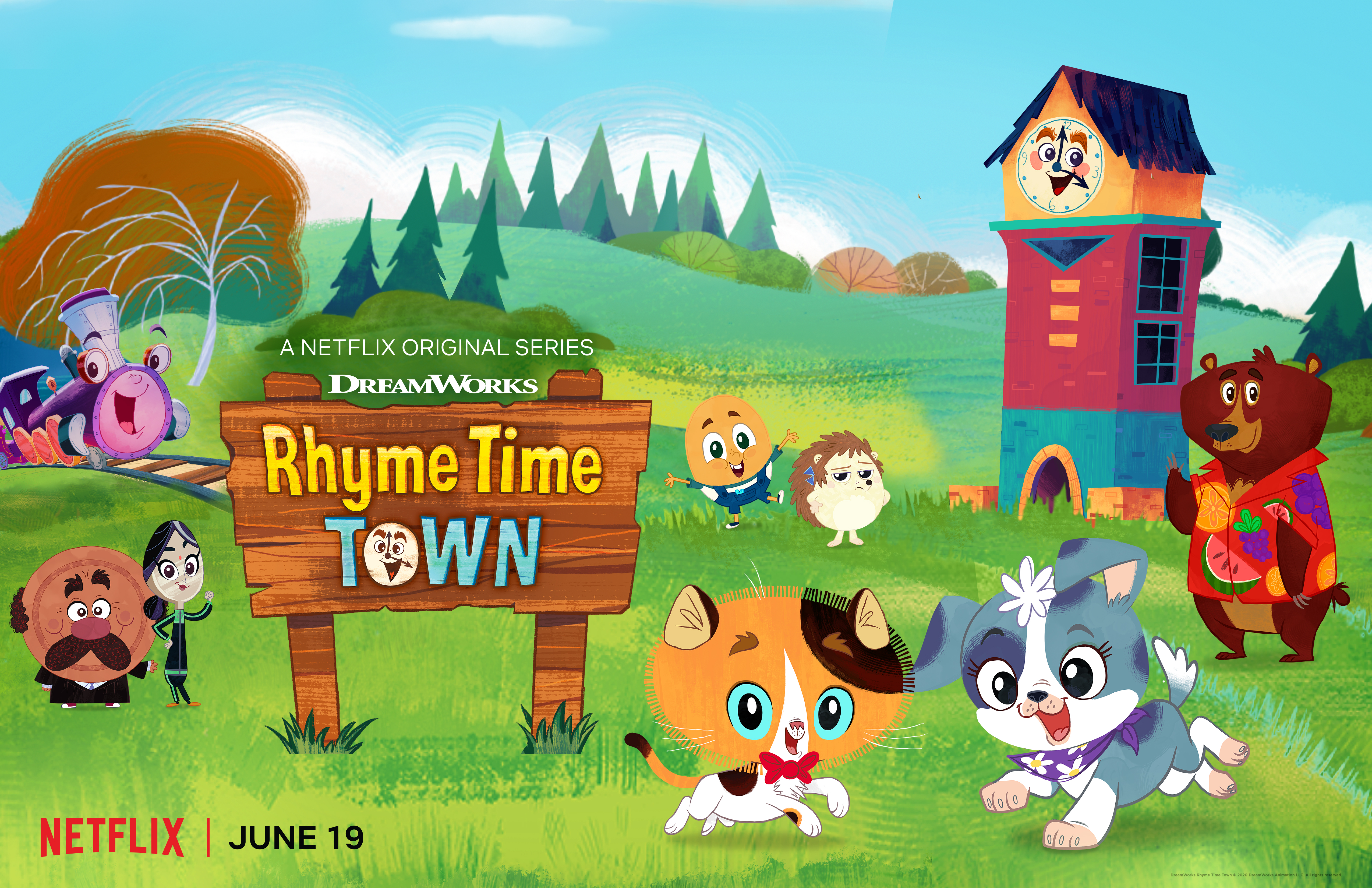 DreamWorks “Rhyme Time Town” premieres June 19th! – STACEY CHOMIAK