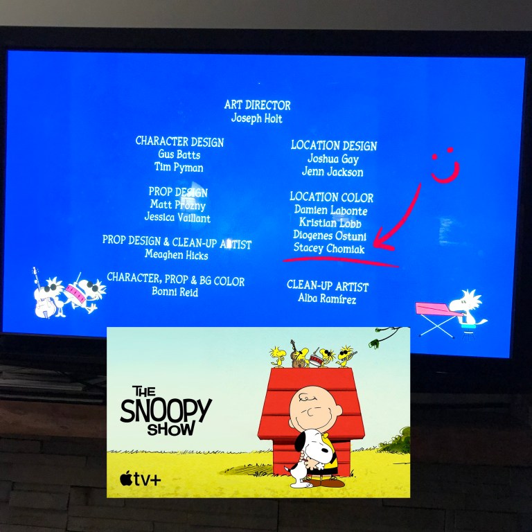 Animation Credits – STACEY CHOMIAK